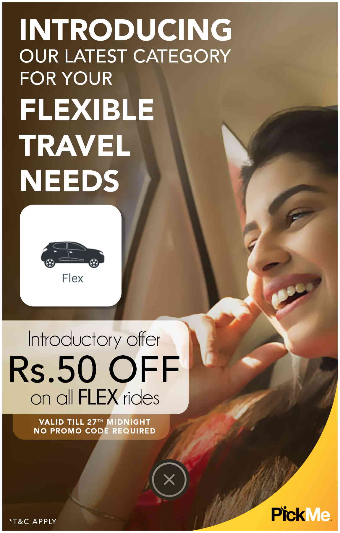 Introducing PickMe's FLEX!