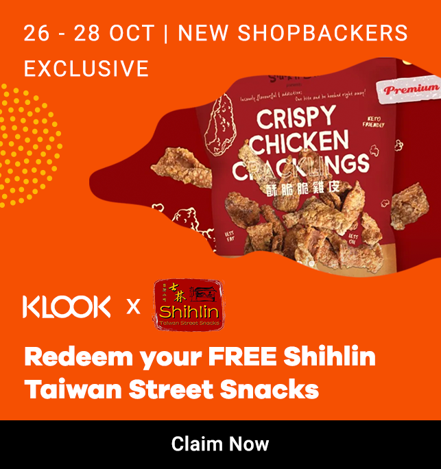 Redeem your FREE Shihlin snacks!