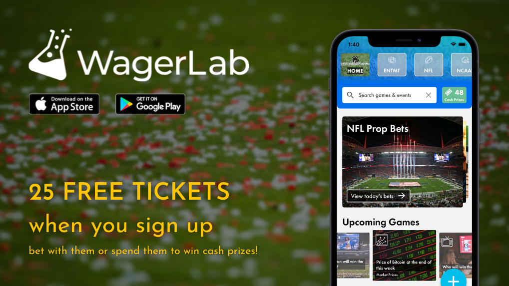 WagerLab - Social Sports Betting For Fun. Bet for free & win prizes.