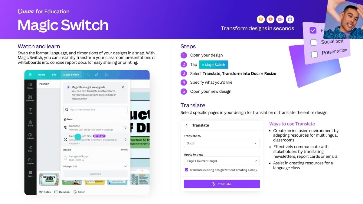 Magic Switch Teacher Guide