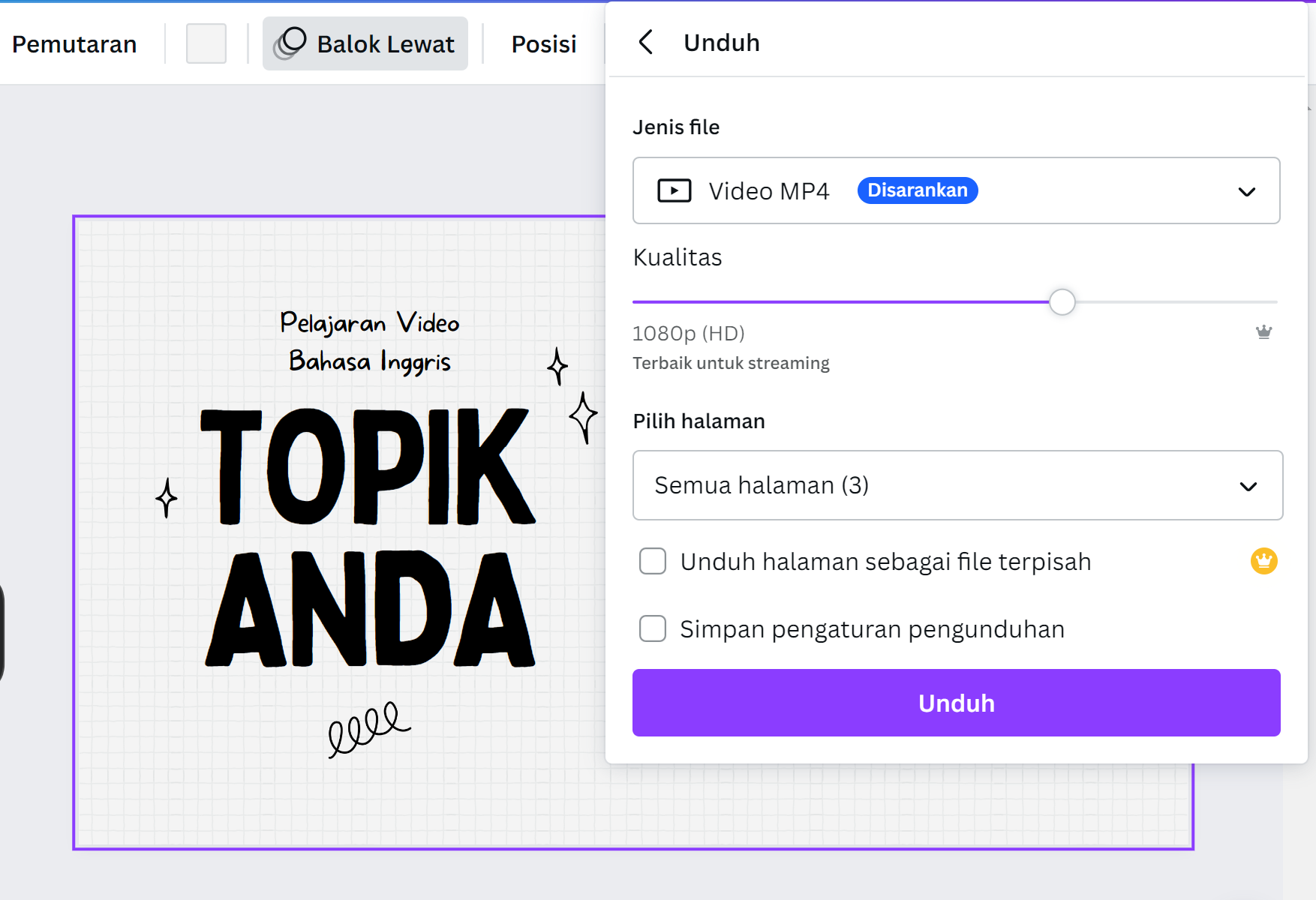 Kompres Video Online, Kurangi Ukuran File Video - Canva