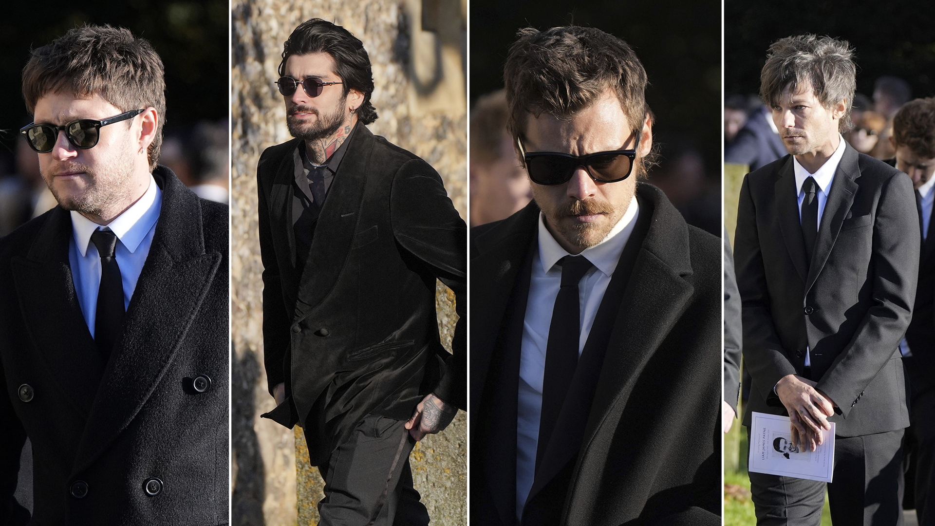 One Direction stars gather for Liam Payne's funeral