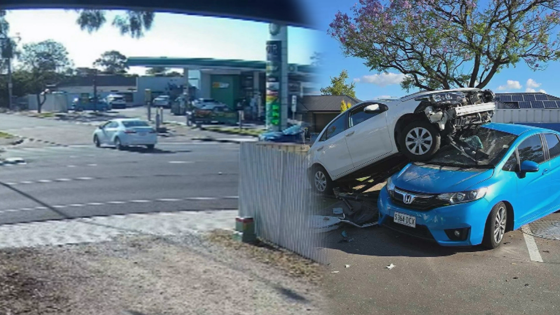 WATCH: Spectacular crash caught on camera