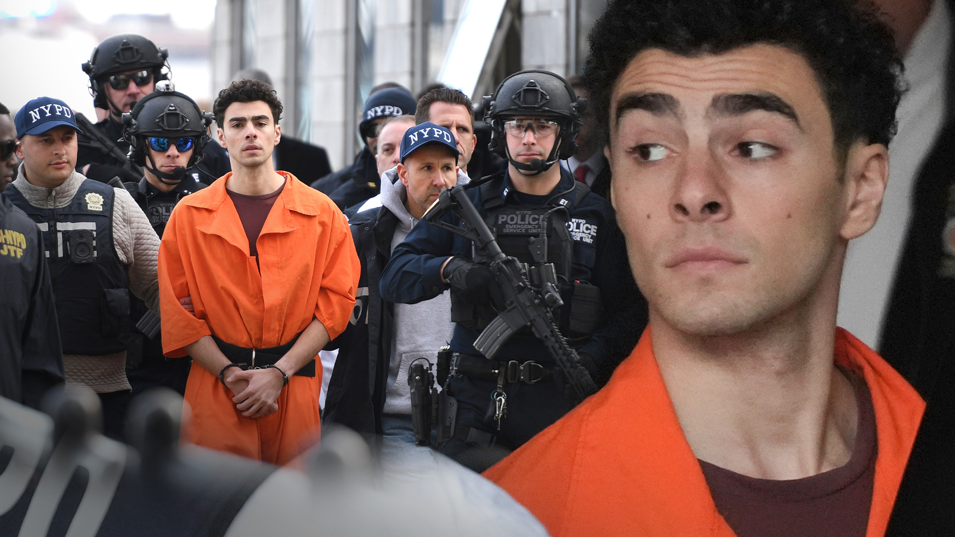 WATCH: Accused CEO killer flown to New York