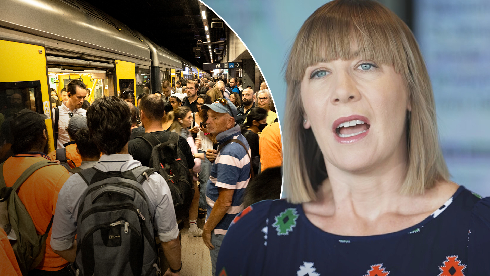 WATCH: Train chaos causes concern