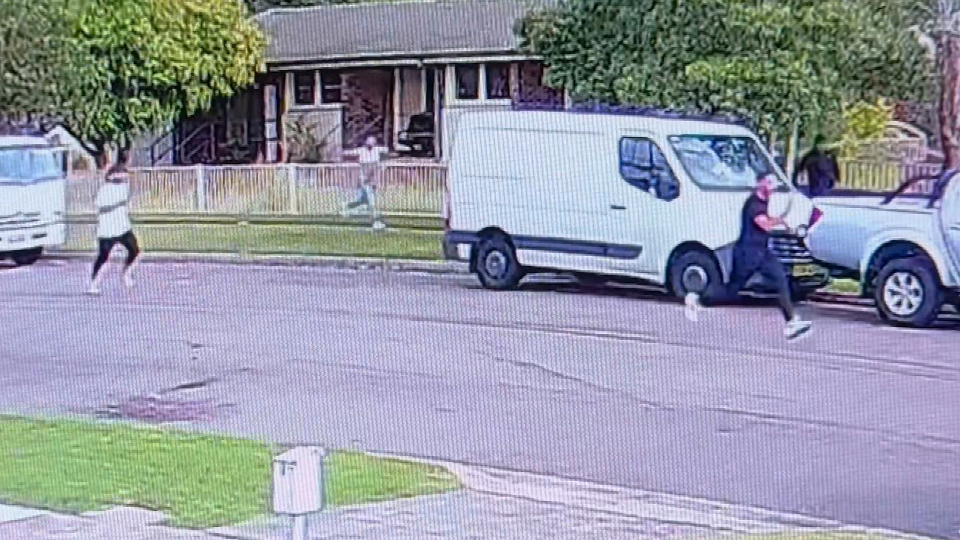 WATCH: Around 40 people chasing one man in a street brawl