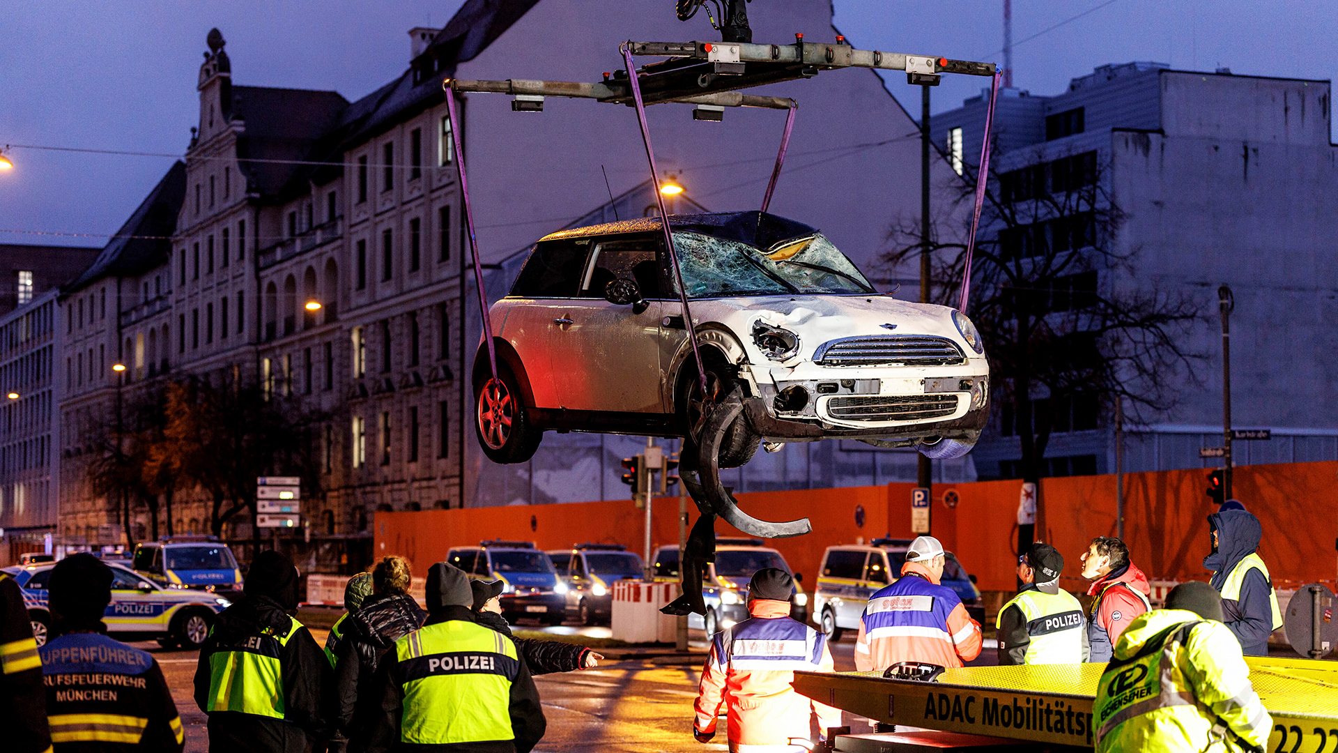 WATCH: Suspected car ramming attack ahead of security conference