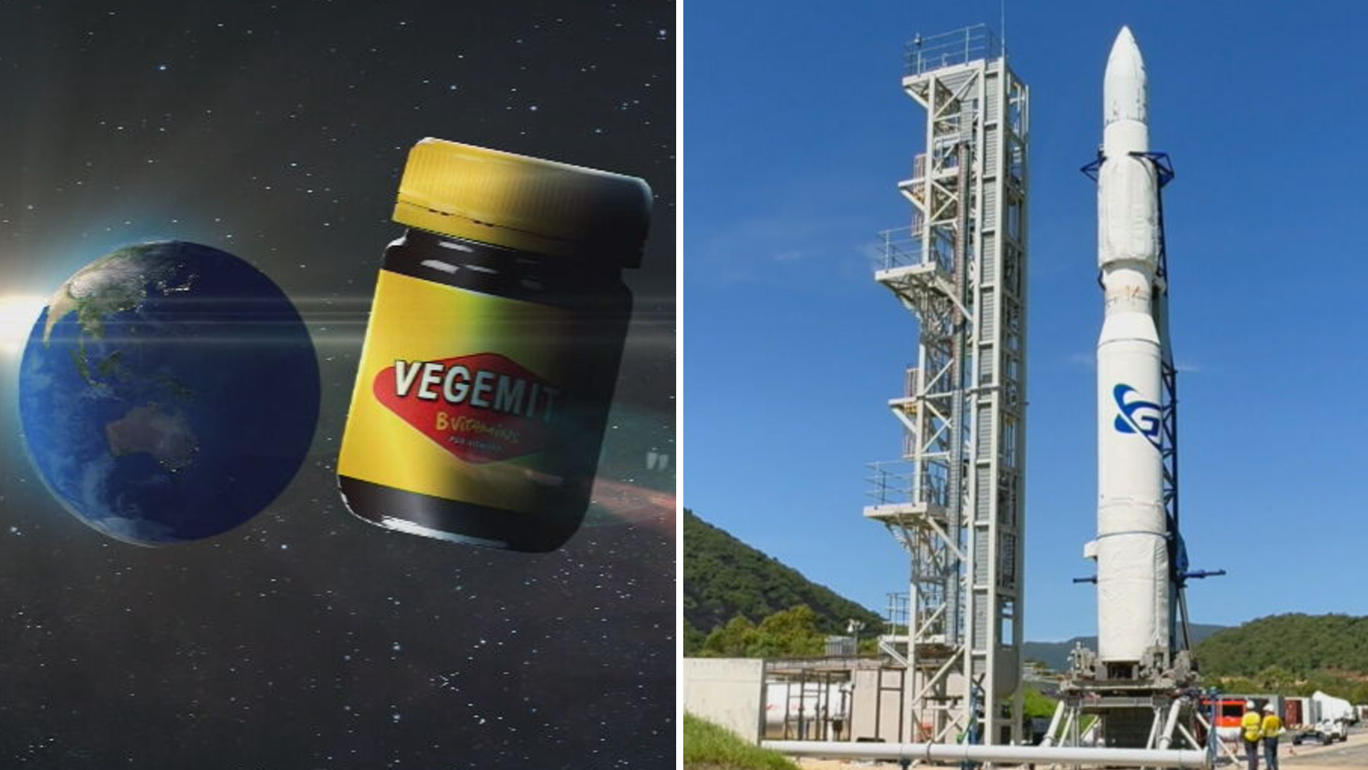 WATCH: First Australian-made rocket ready for launch